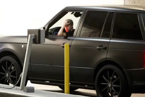 Range Rover Justin Bieber