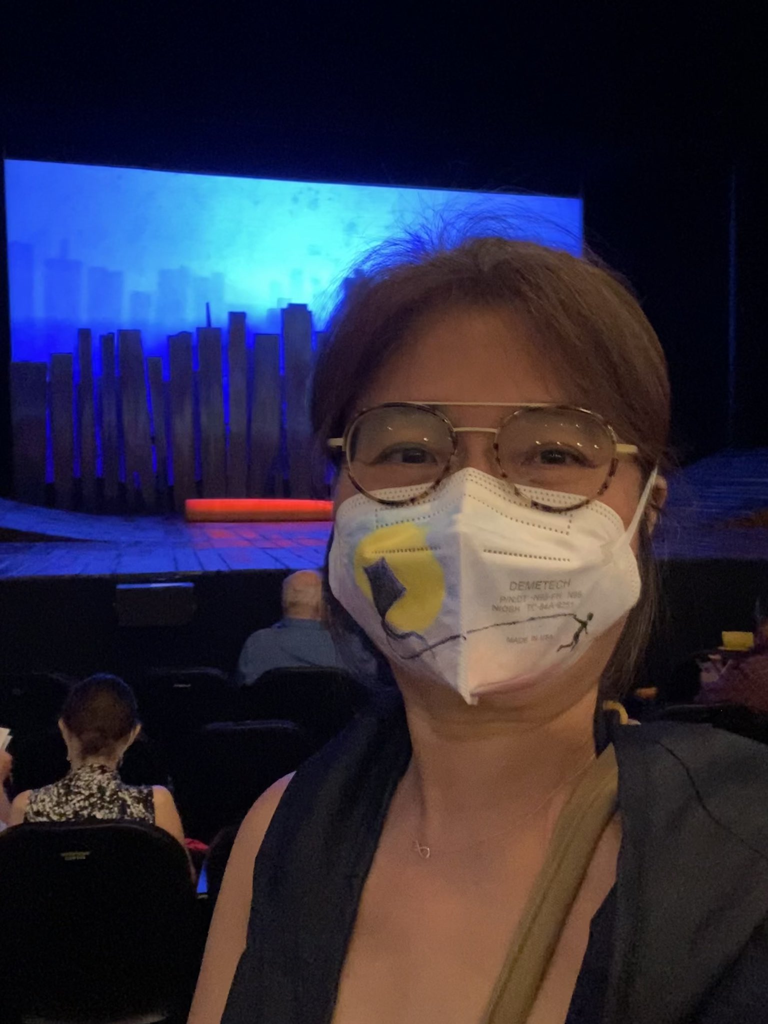 Julie S. Lam on Twitter: "Waiting for the @kiterunnerbway mask-only show to start. Great to see ...