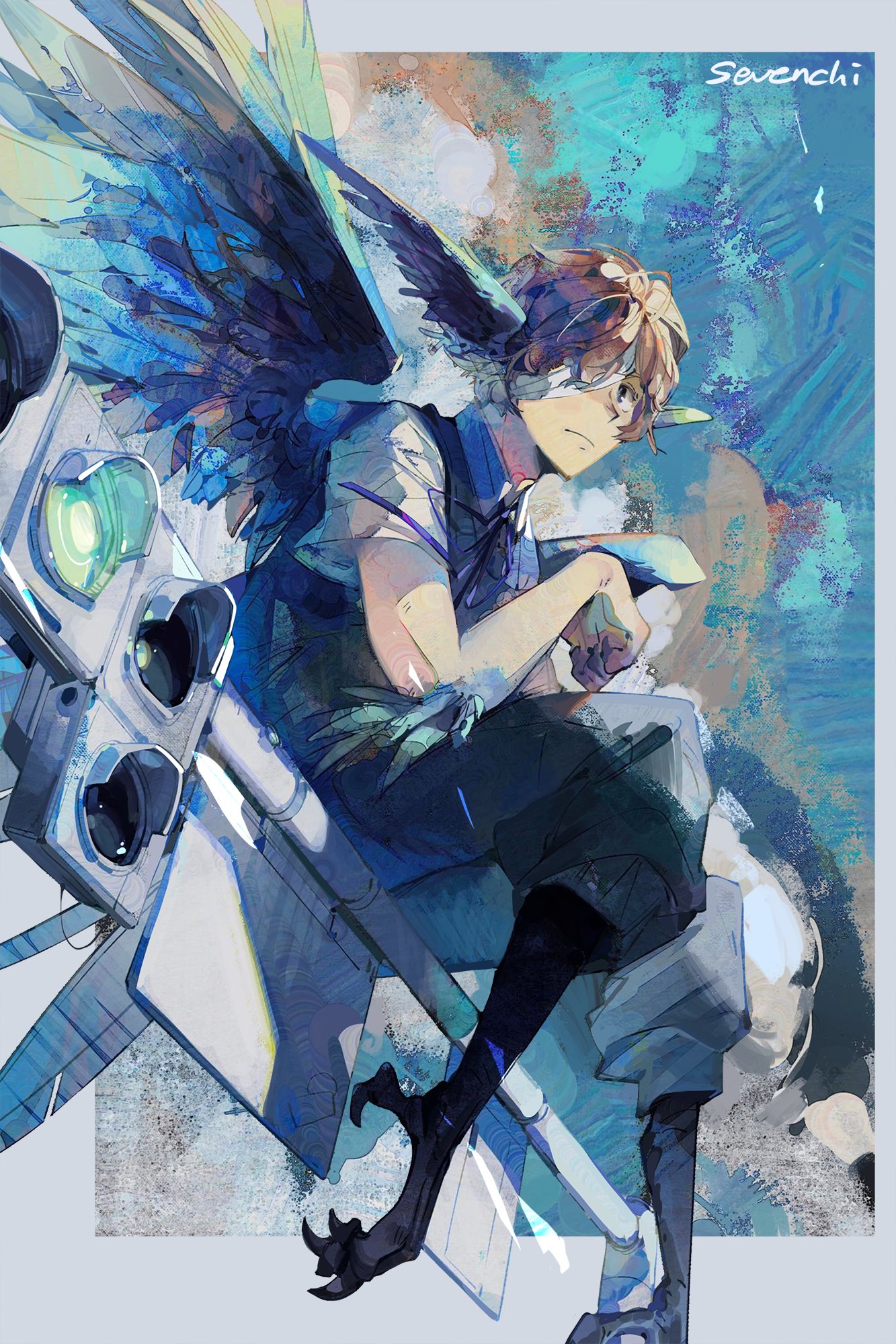 Sevenchi on Twitter: "I’m late but this was a lot of fun!! @picckl #aly50kdtiys #grianfanart ...