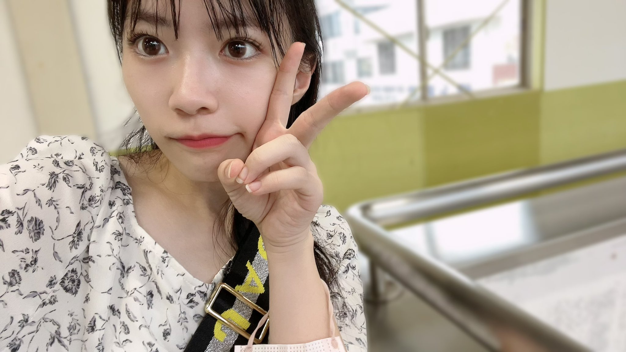 松岡さくら(NMB48) on Twitter: "おはようございます☺︎ 14時〜 18時〜 #なんば笑顔開花宣言公演 よろしくお願いします！🌻 薄ピンク×黄色のペンライトでお待ちしています ...