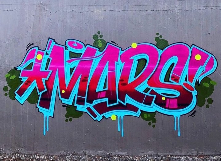 Maria Name In Graffiti