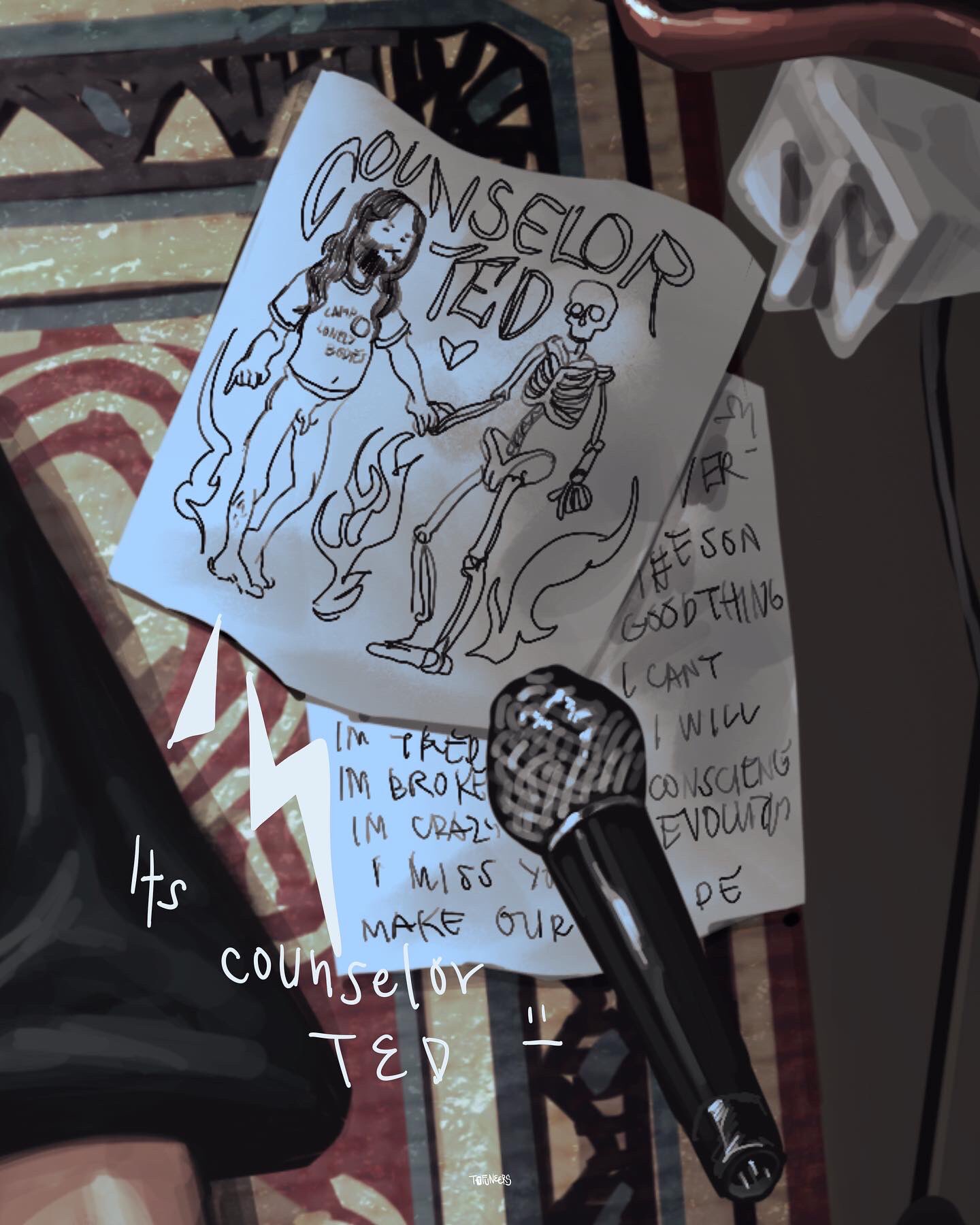 tofuneers🐦 commissions open! on Twitter: "counselor ted https://t.co/hj6LLY5wXN" / Twitter