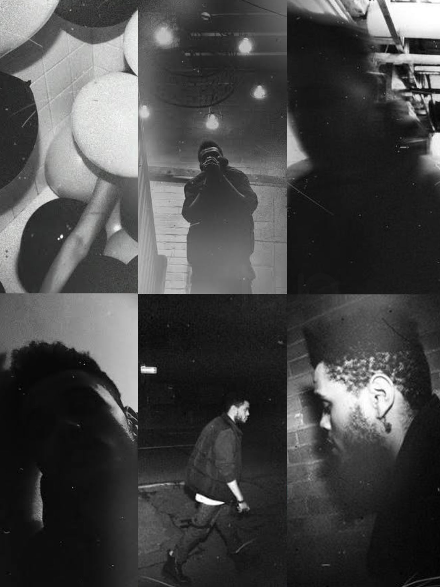 The Weeknd Balloons Black And White