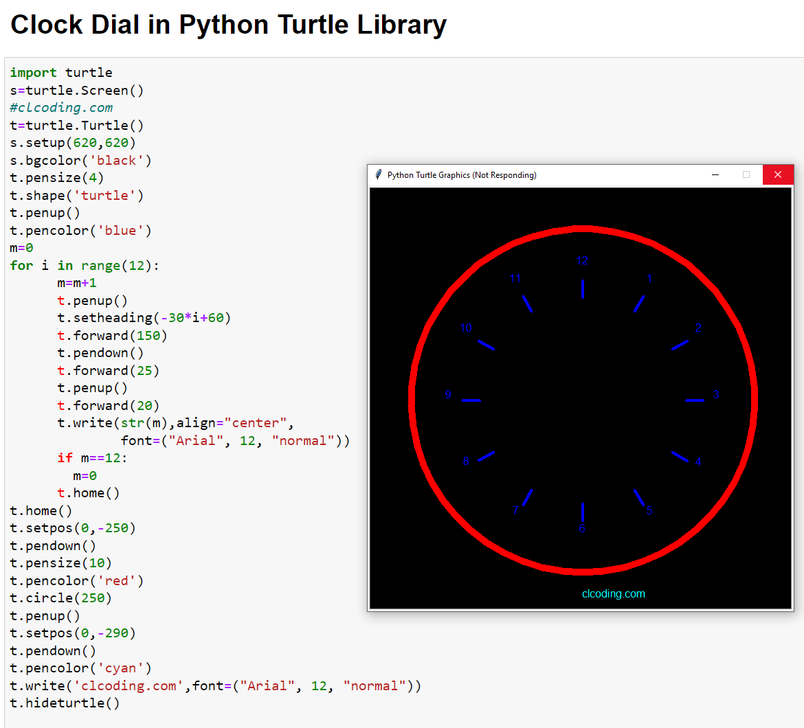 Top 10 Amazing Designs Using Turtle Module In Python 🧵 Thread From Python Coding Clcoding