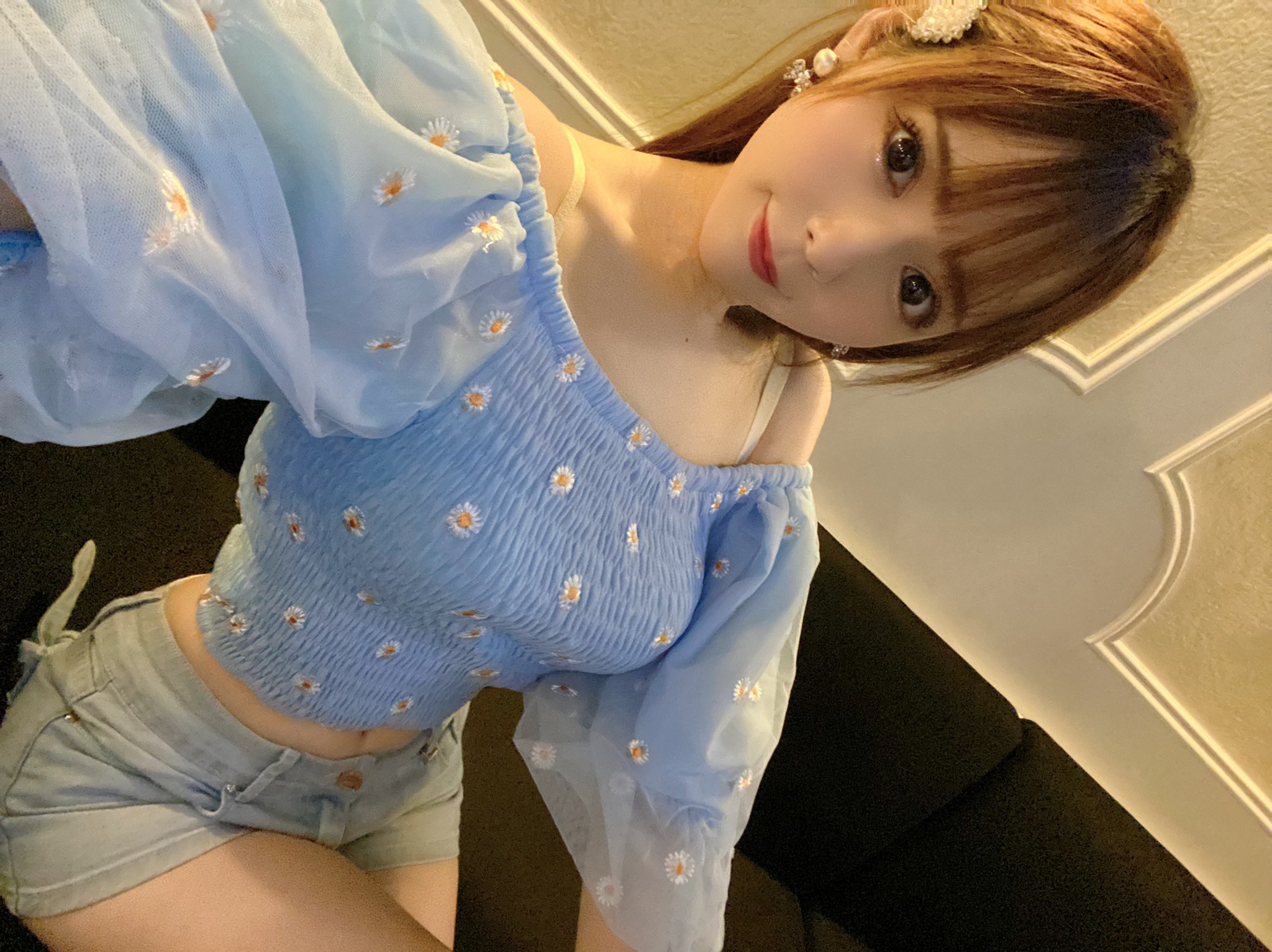 佳苗るか💗新宿ガルバ来てね🎵 on Twitter: "新宿でまってるよ ️ 今日は私服☺️ @bar_arue https://t.co/W5gncTO0rS" / Twitter