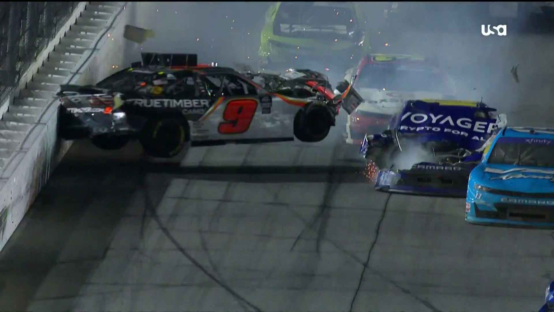 Xfinity Series Nascar Crashes Weekend Racing Wrap: Last Lap Crash And