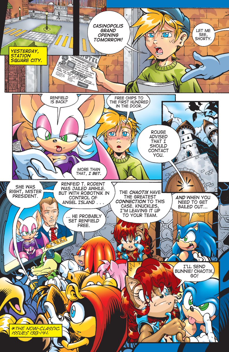 Josh, Archie Sonic Doomer on Twitter: "Last story drawn by Jay Axer, printed in issue 166, two ...