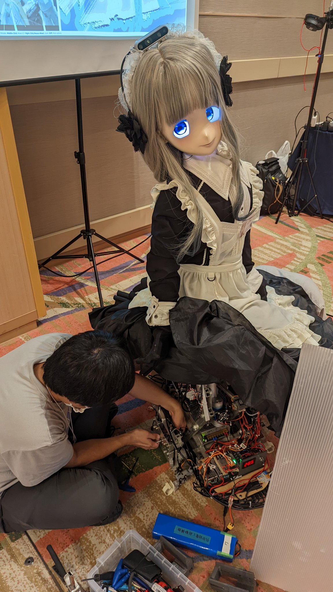 atchiva on Twitter: "整備中のましろちゃんの表情滅茶苦茶いいね #MaSiRoプロジェクト #sf59 https://t.co/Z77EAeYYCx" / Twitter