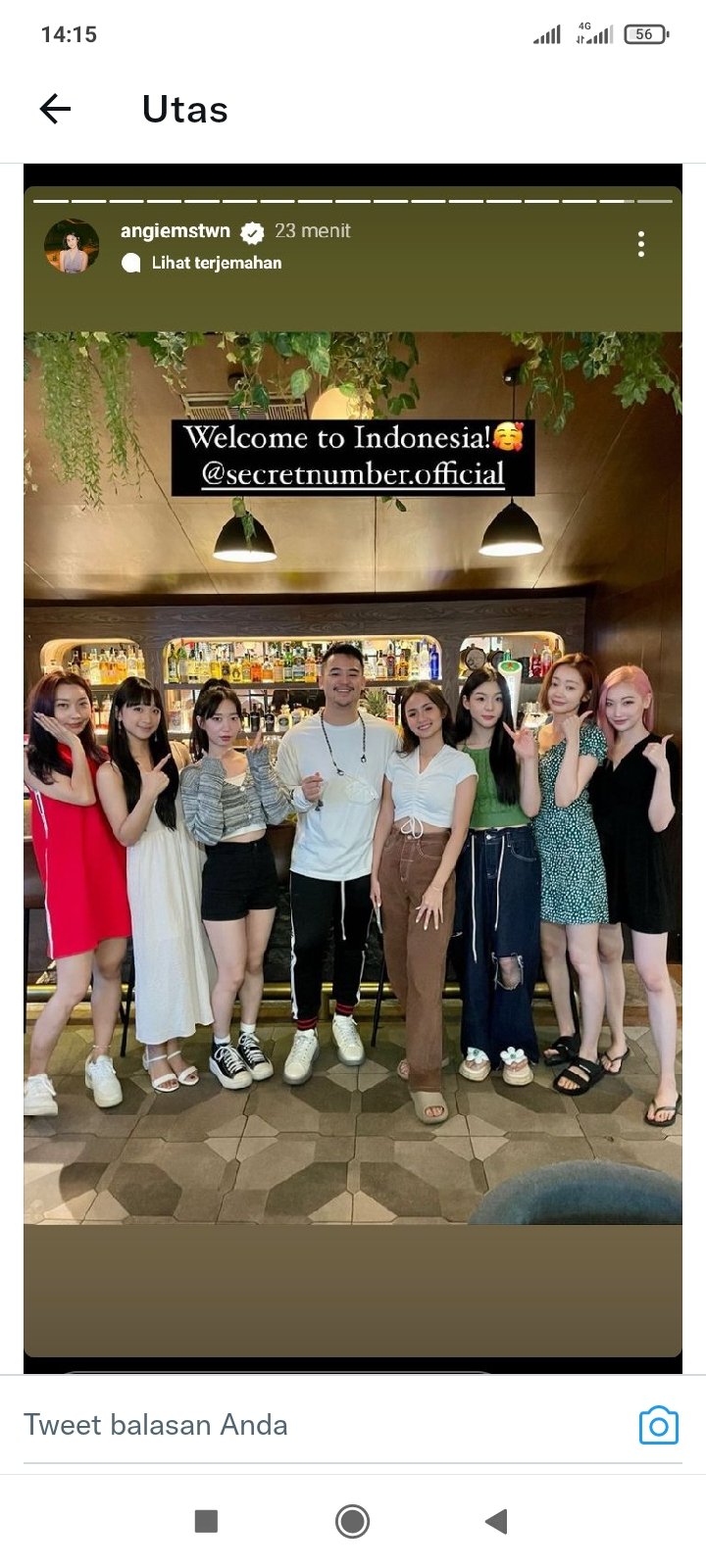 LockeyPsycopath | 자 리 on Twitter: "mau lurusin akh , banyak yg nnya itu siapa ? emang boleh foto ...