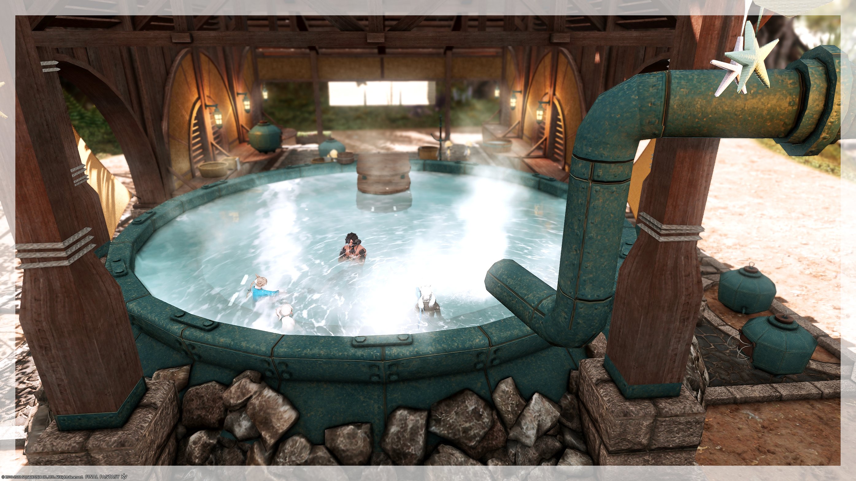 Hugh on Twitter: "@SCARlet_M_FF14 ですよね！すごい和み系の曲で好きです😉 あとはビーチにビーチチェアとか置けたらいいんですけどね～" / Twitter