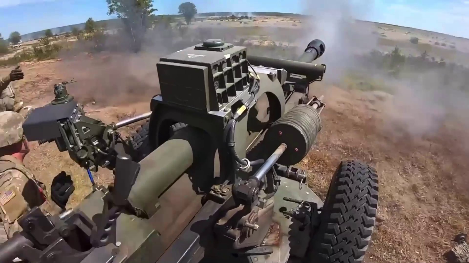 Department of Defense 🇺🇸 on Twitter: "#AlwaysReady @OHNationalGuard soldiers fire M119A3 ...