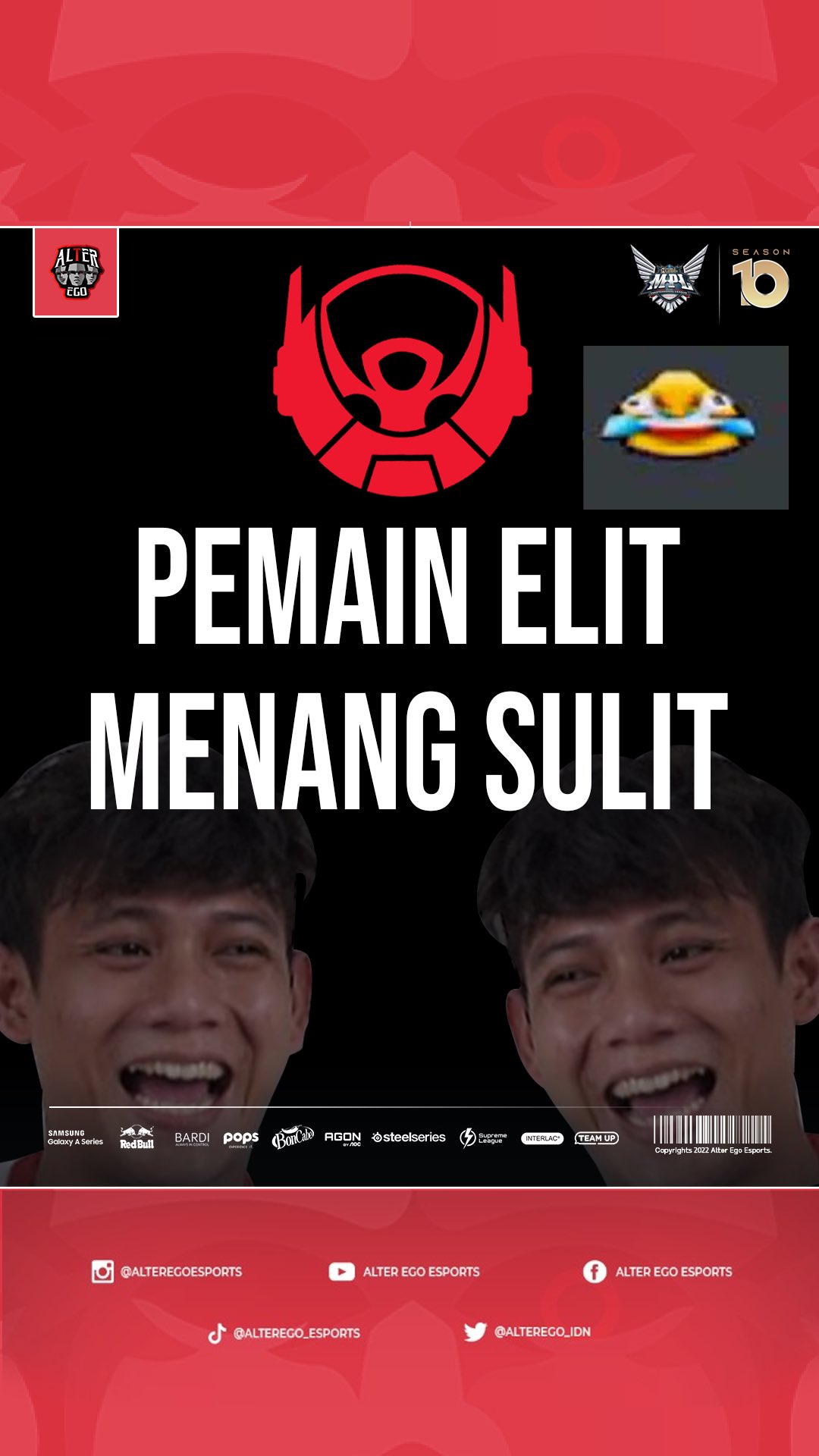 Alter Ego Esports on Twitter: "BEK BEK BEK BEK 😋 https://t.co/IBJ2ya9l68" / Twitter