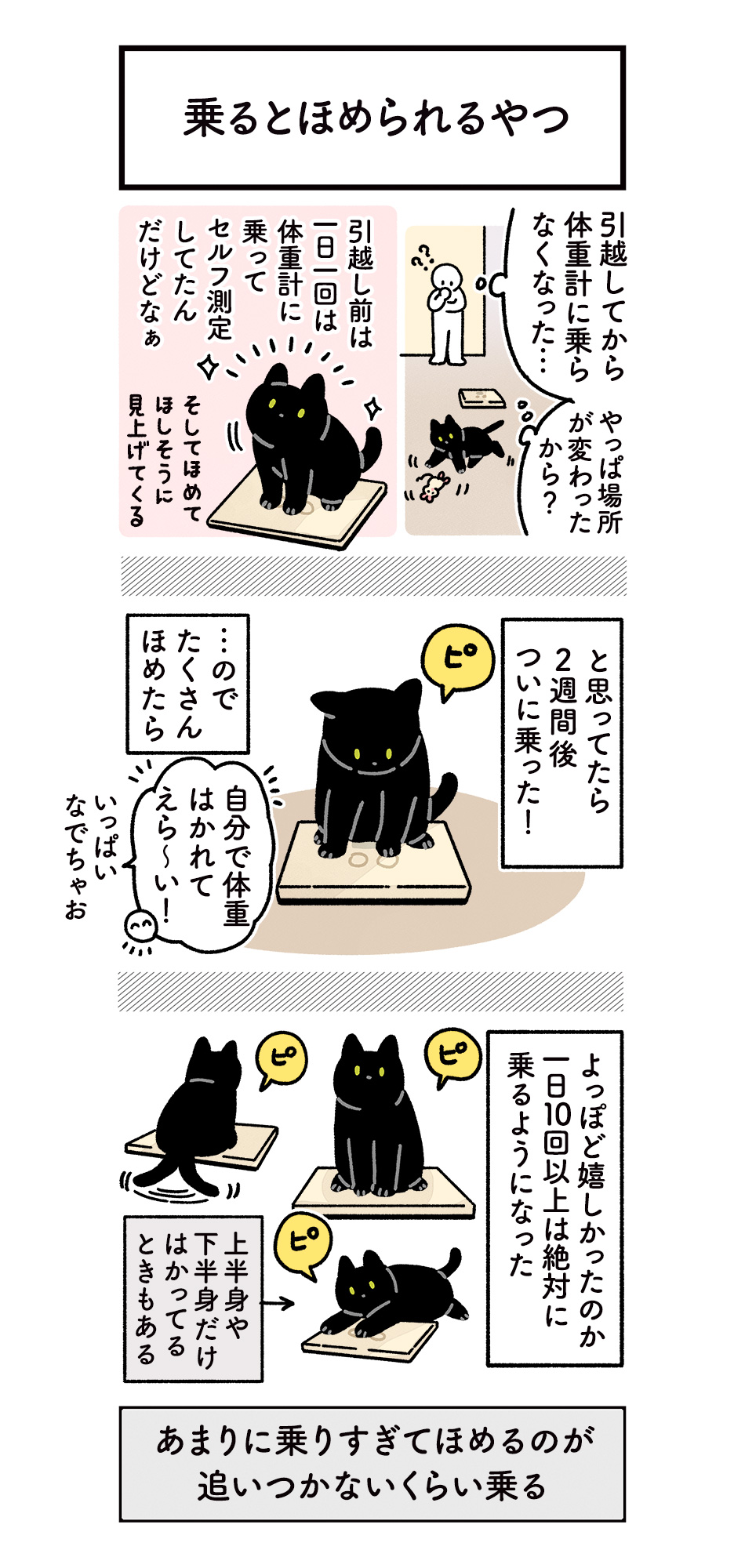 AKR on Twitter: "体重計を(色んな意味で)使いこなすねこの日記 #ろんの絵日記 https://t.co/NA7OgxK1wC" / Twitter