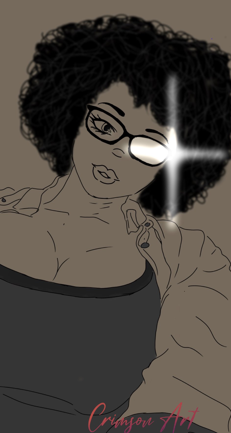 Crimson_Art on Twitter: "Drew @NPCZoey. Well I tried to at least https://t.co/QhIyaQ9sM4" / Twitter