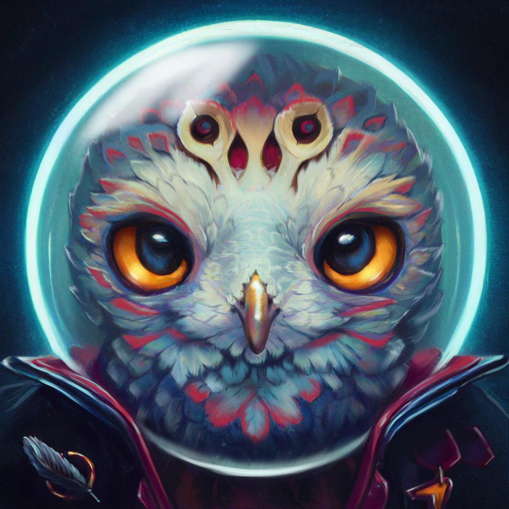 READERS on Twitter: "Readers DAO x The Spacebirds The first-ever AI + Human-made PFP art We are ...