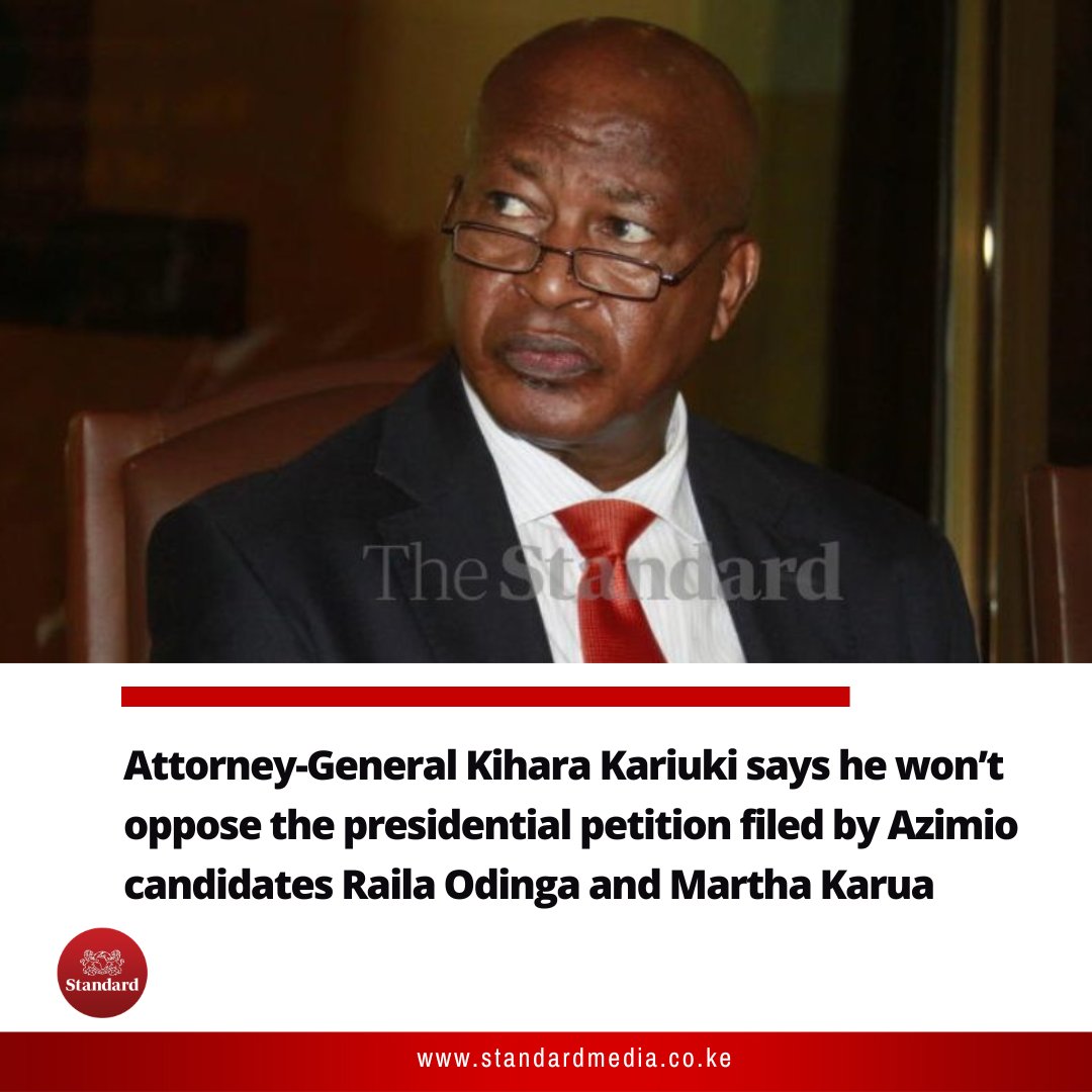 The Standard Digital On Twitter Attorney General Kihara Kariuki Says the-standard-digital-on-twitter-attorney-general-kihara-kariuki-says