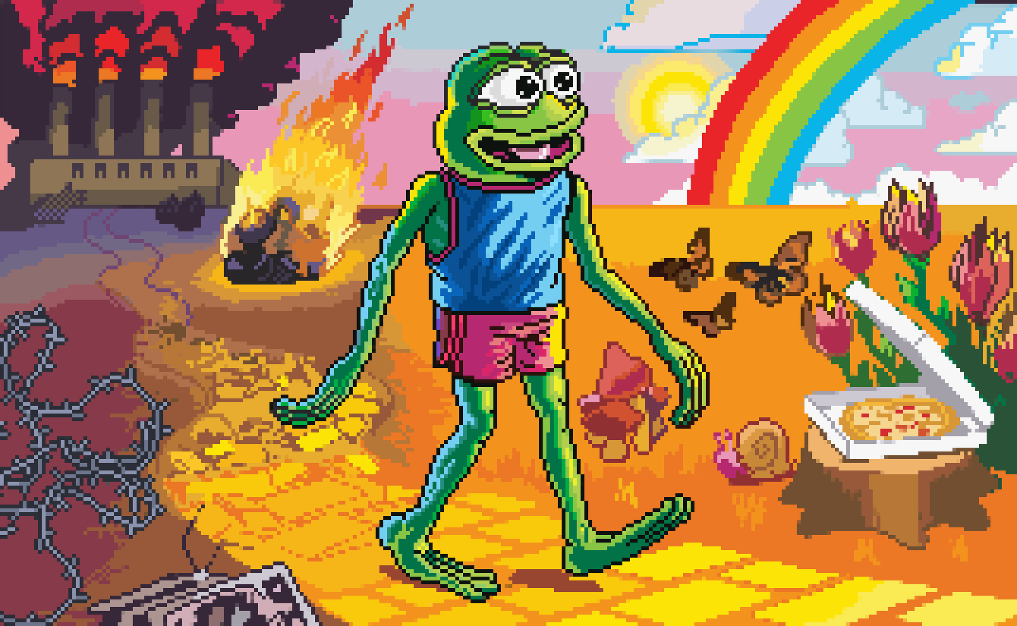 World of Pepe (Staking and Raffles Live!) on Twitter: ""Feels Good Man" Pepe Special Edition 8/ ...