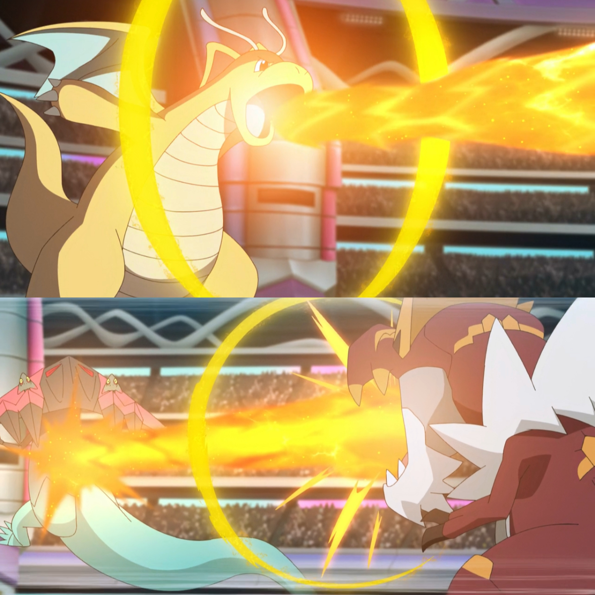 Sopa De Grookey on Twitter: "Sim, Tyrantrum venceu Dragapult (fantasma) com um Hyper Beam. 25 ...