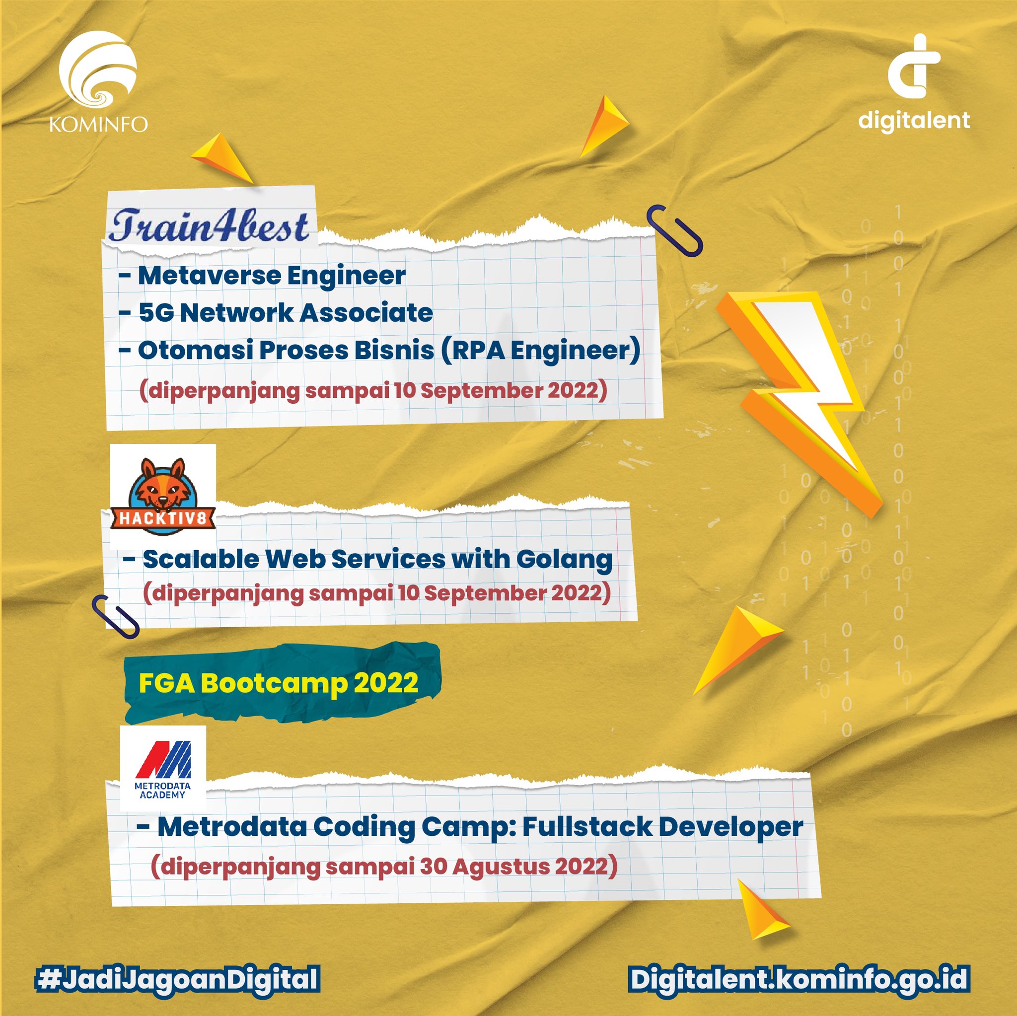 Digital Talent Scholarship (@DTS_kominfo) / Twitter