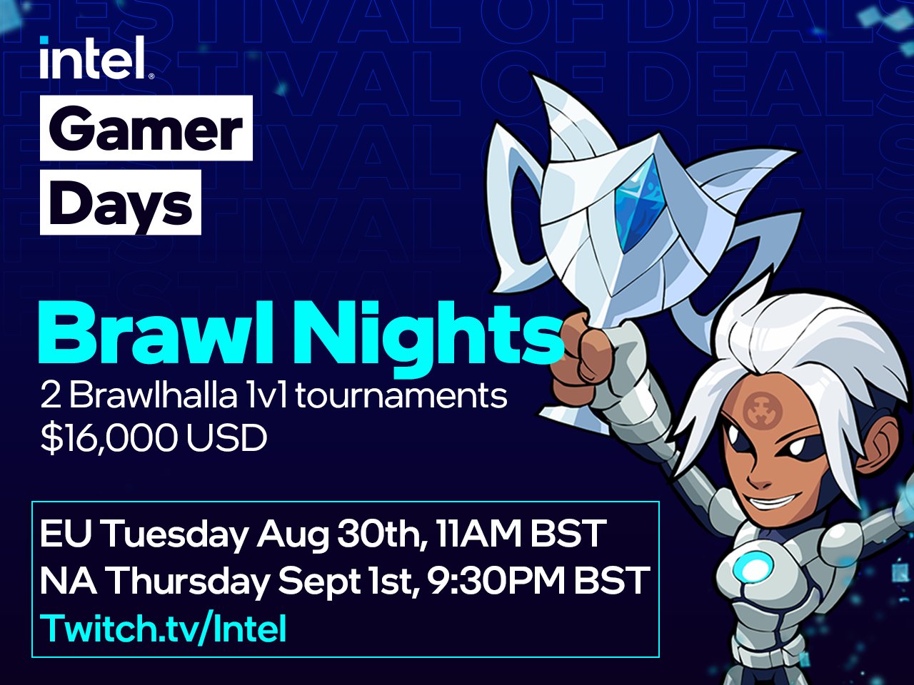 Brawl League on Twitter: "We'll be working backstage on the Brawlhalla section of # ...