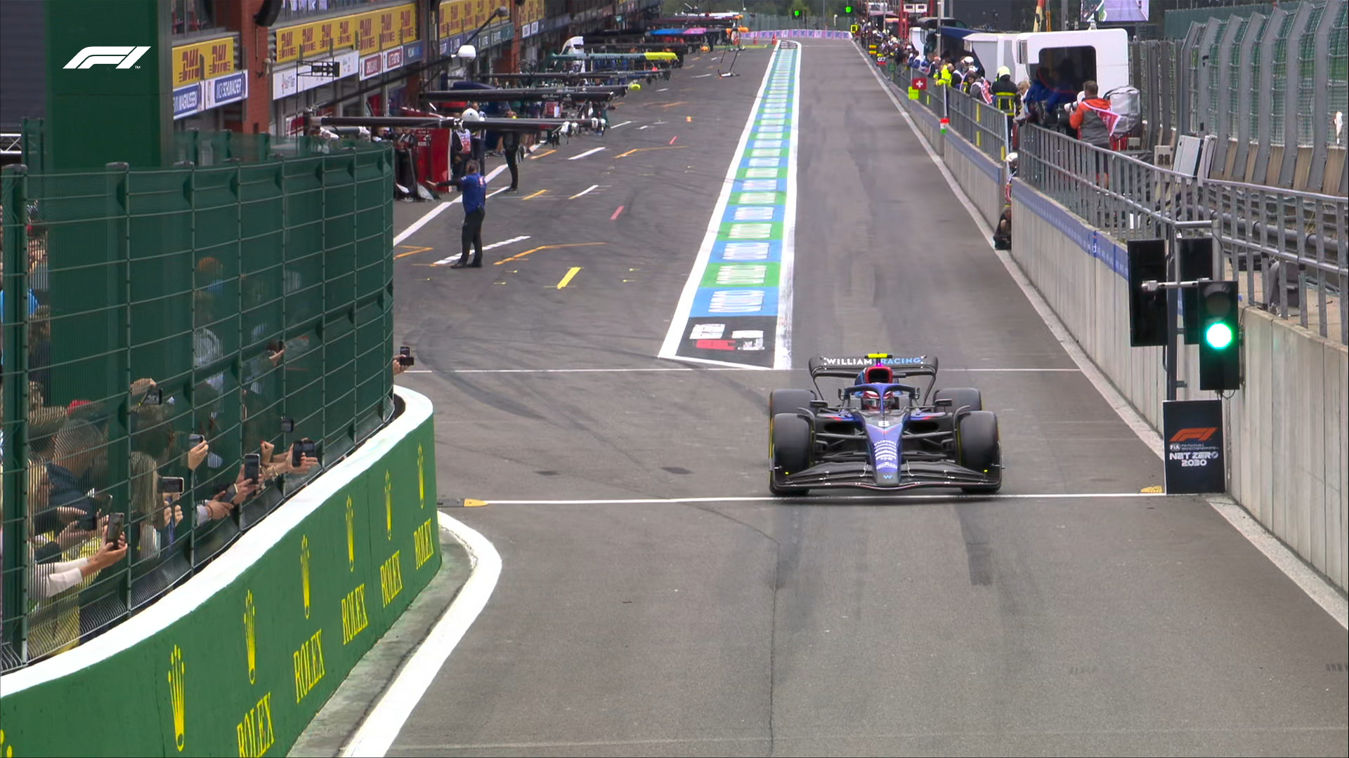 Formula 1 on Twitter: "🟢 Q1 GREEN LIGHT 🟢 Qualifying is (finally) under way! 🙌 #BelgianGP #F1 ...