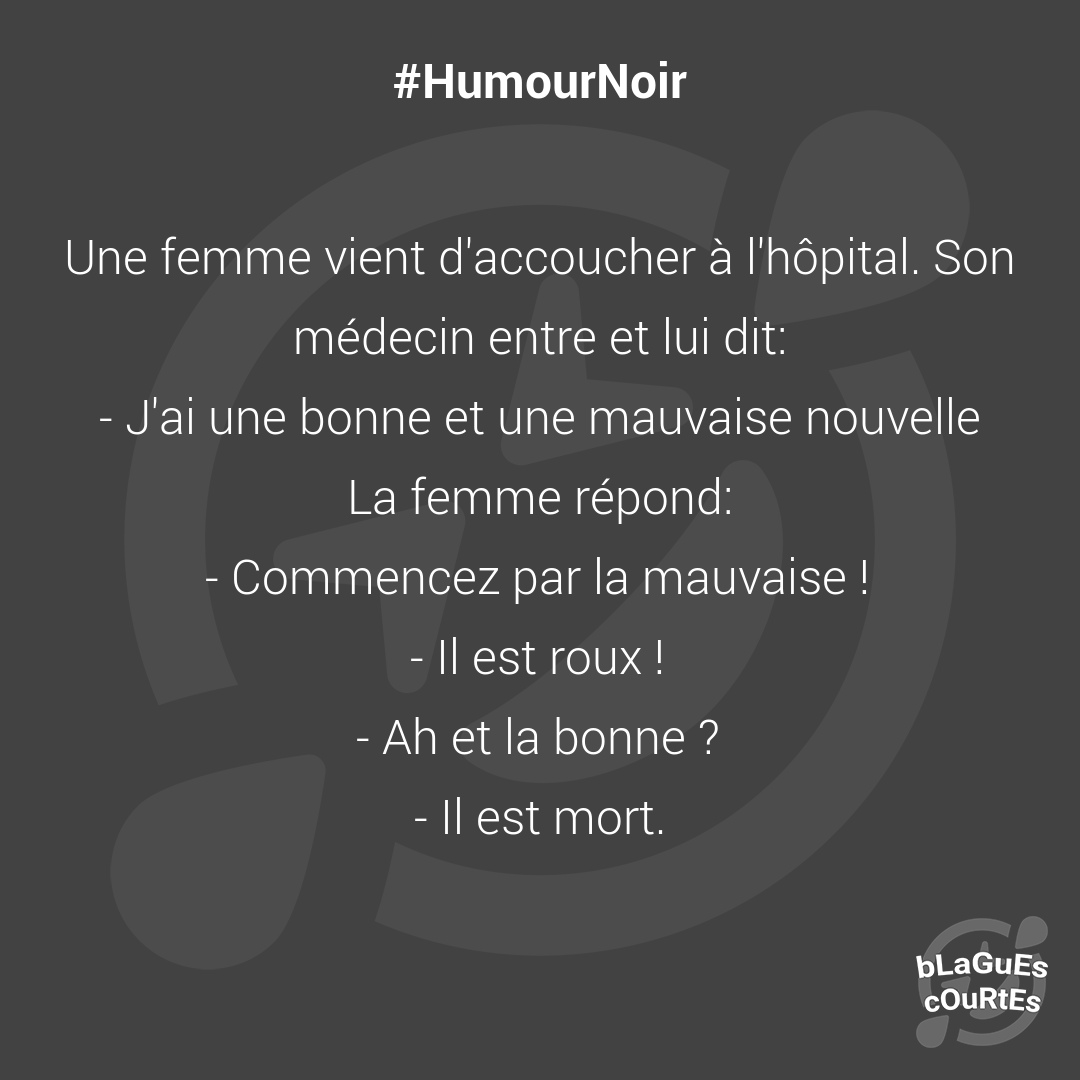 Humour Noir Blague