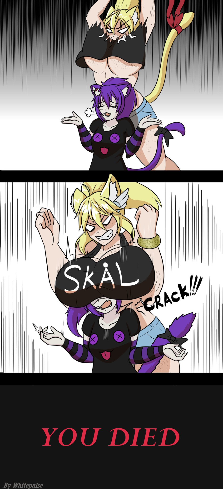 Totless 💀 ネコ | NEW DEBUT DEC 1ST!! on Twitter: "RT @whitepulse_art: BoobaStomp SMASH! Commission ...