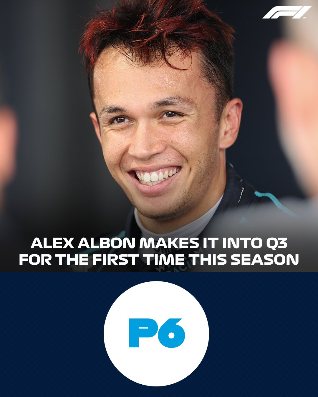 Formula 1 on Twitter: "👏 @alex_albon All 20 drivers have now progressed to Q3 this season 🙌 # ...