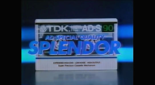 ばぶりっくぷれっしゃー on Twitter: "【8月28日】#テレビCMの日 #中山美穂 TDK カセットテープ 「AD-S（AD-SPLENDOR）」CM〈1983年〉 -音楽の輪郭 ...