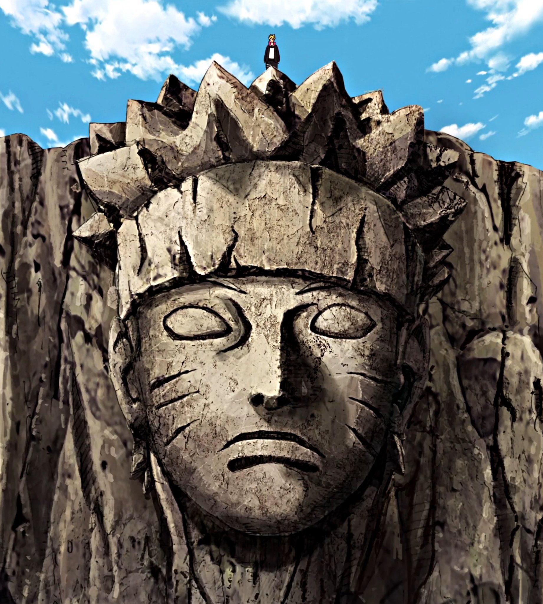 Kakashi Hokage Stone Face