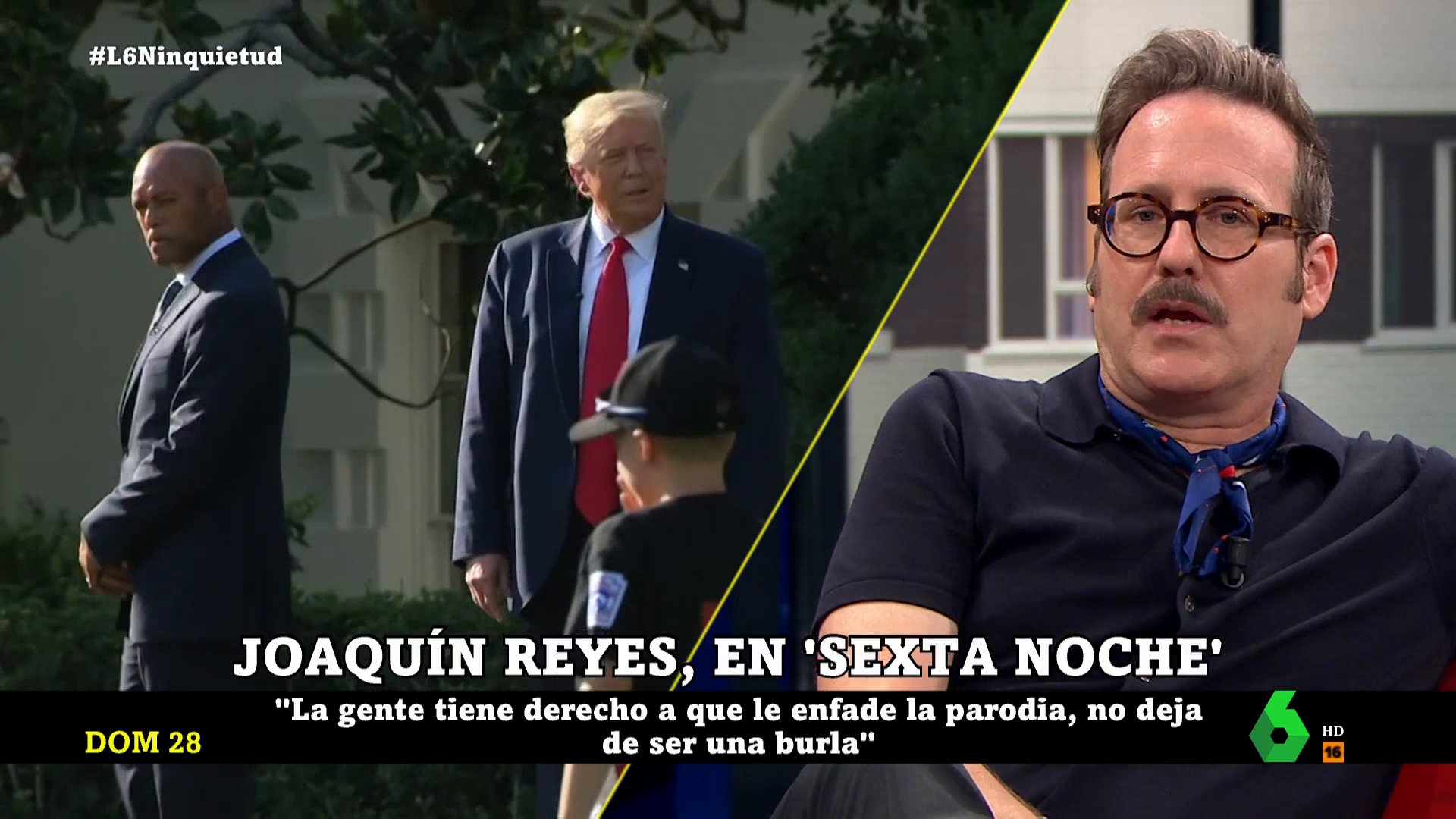 laSexta Xplica on Twitter: "Joaquín Reyes: "Los cómicos no podemos pretender que no se nos ...