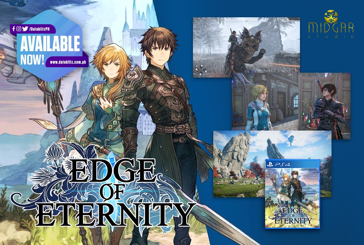 DataBlitz on Twitter: "EMBARK ON AN EPIC JOURNEY! Edge of Eternity for PS4 will be available ...