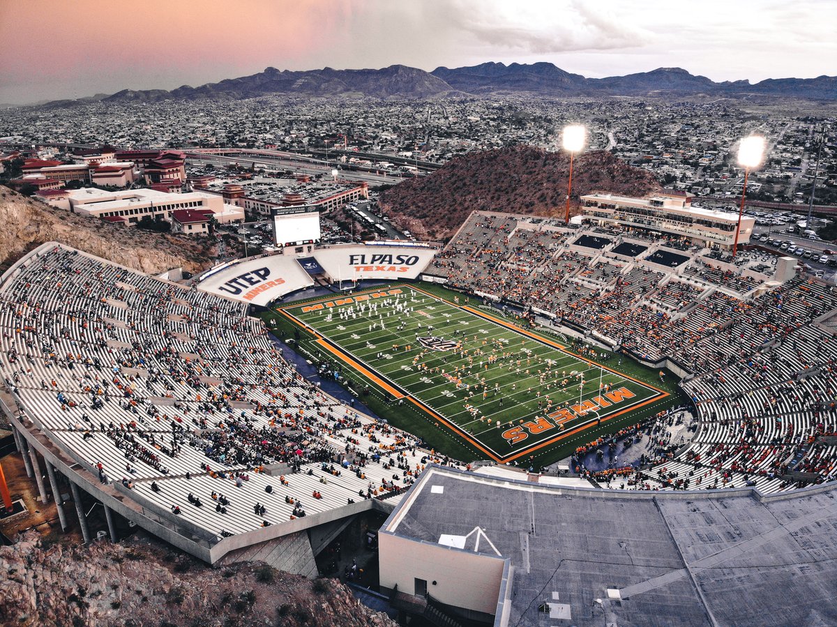 Sun Bowl Stadium Aerial