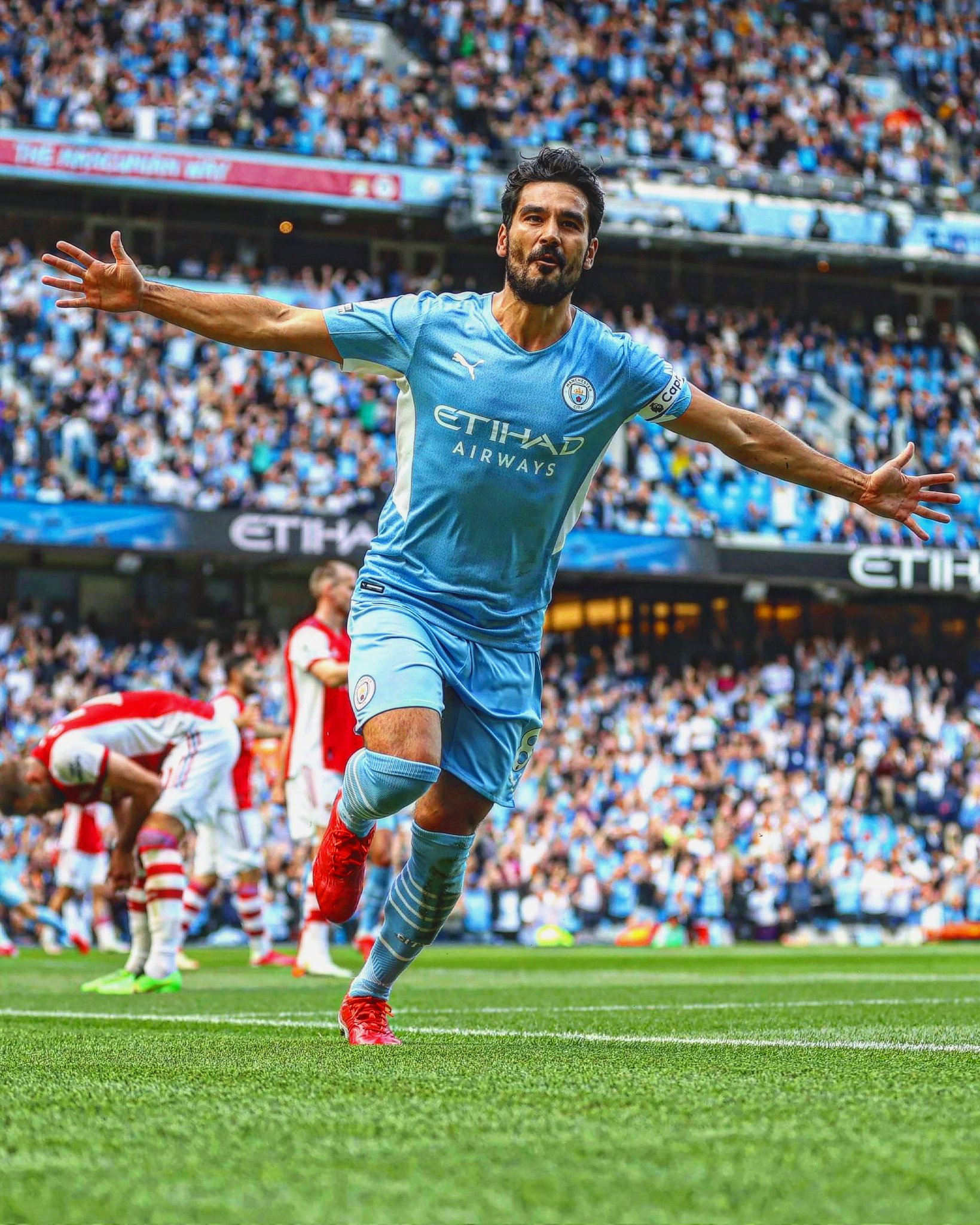 EPL World on Twitter: "🗓- في مثل هذا اليوم من العام الماضي ، مانشستر سيتي يكتسح آرسنال بخماسية ...