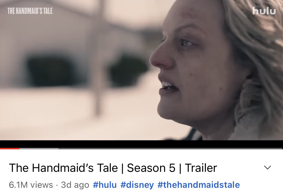 Handmaid’s Fan Luke 👁‍🗨 on Twitter: "The Handmaid’s Tale S5 trailer has already received over 6. ...
