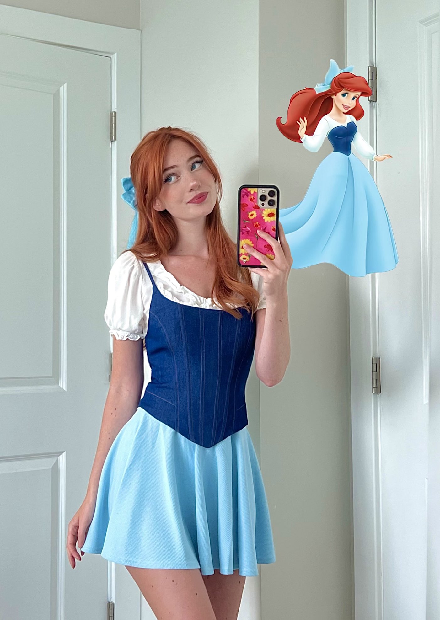 Disneybound Ariel Casual
