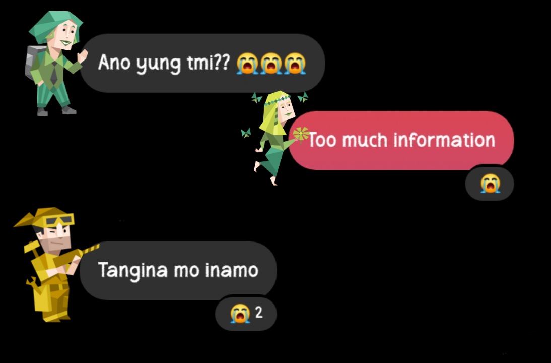 mbti but pinoy on Twitter: "Tmi"