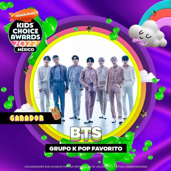 ᴅᴀɴɪ on Twitter: "RT @rmbtswd: #BTS Ganó todas las categorías donde fueron nominados en los Kids ...