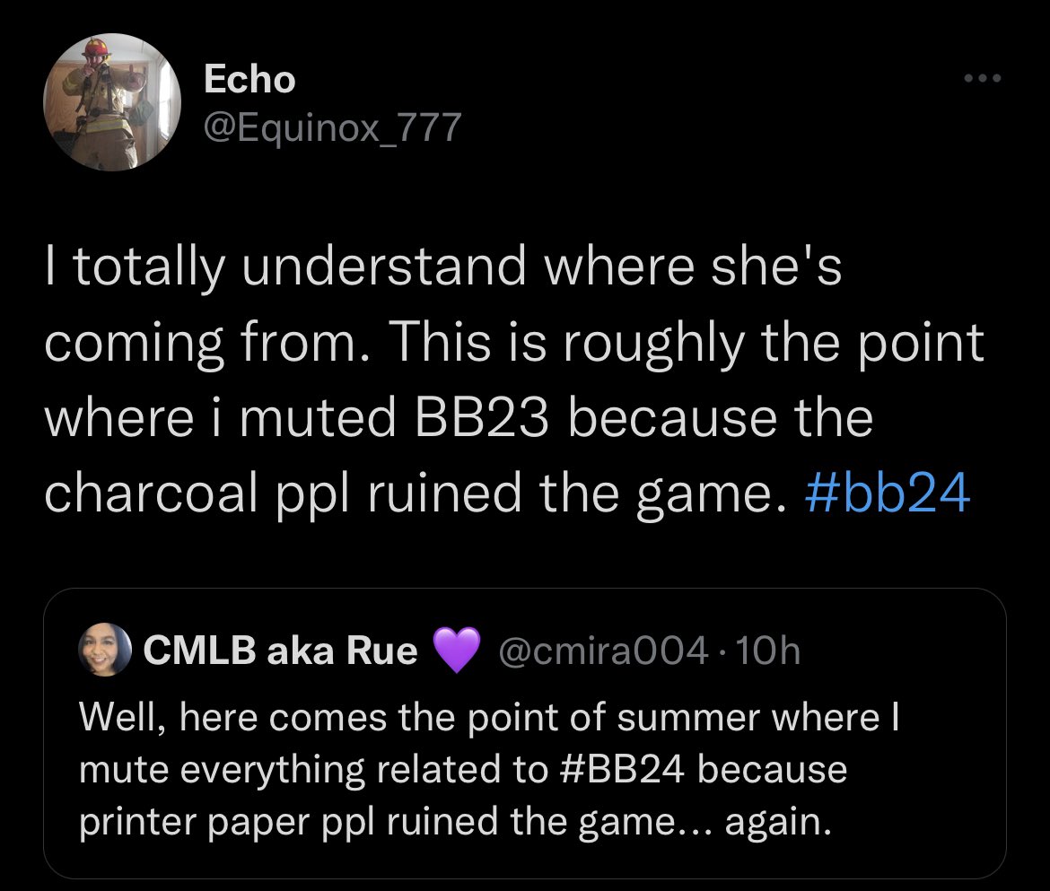 sophie on Twitter: "some guy on the tag admitting to being both a racist and a rapist 😬 #bb24 ...