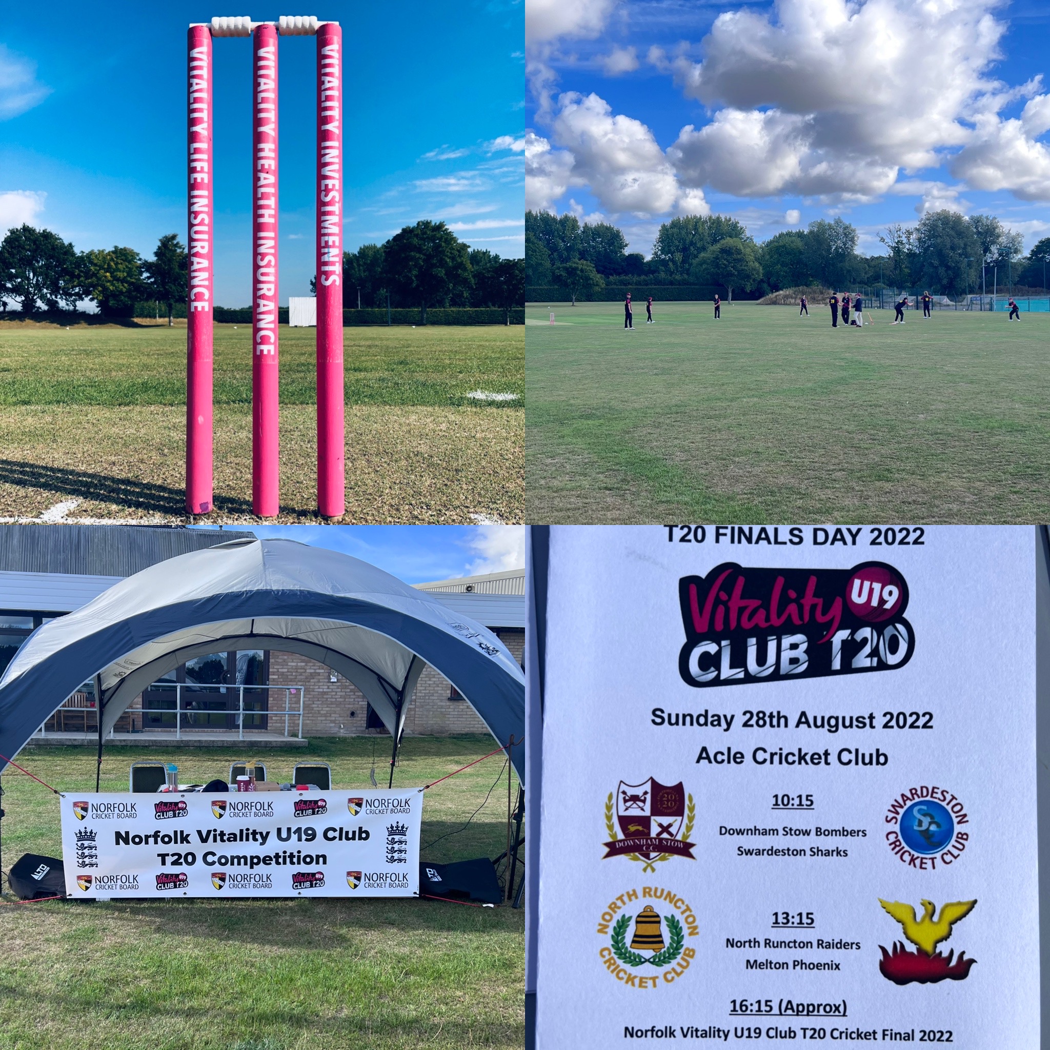 Norfolk Cricket on Twitter: "We’re at Acle Cricket Club for the Norfolk Vitality Under 19 Club ...