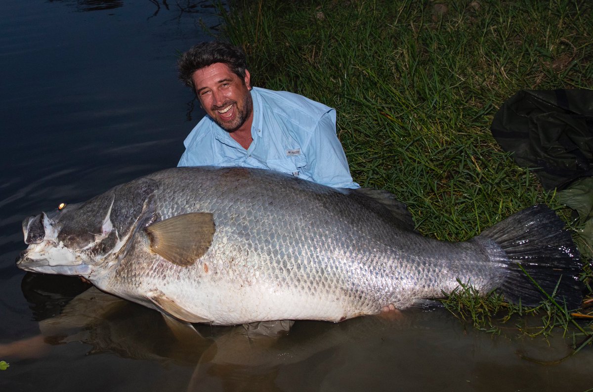 The Nile perch fishing at Murchison Falls, Uganda, has been hard work ...