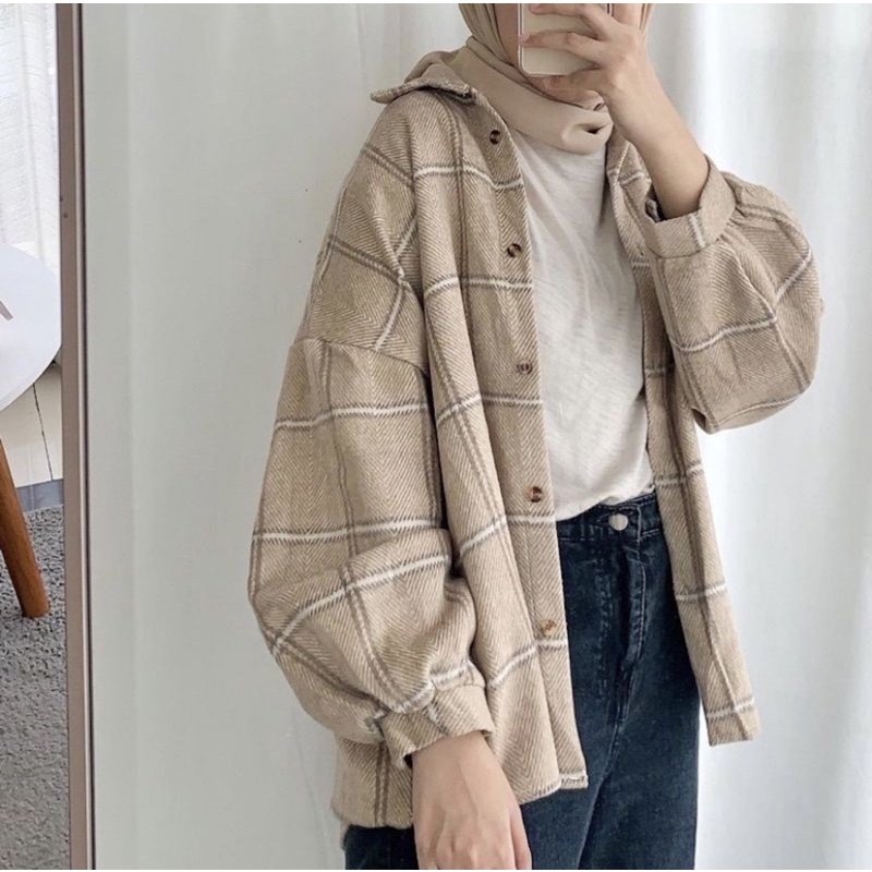 Aesthetic Stuff on Twitter: "Kimberly flanel https://shope.ee/4ANAgaah64"