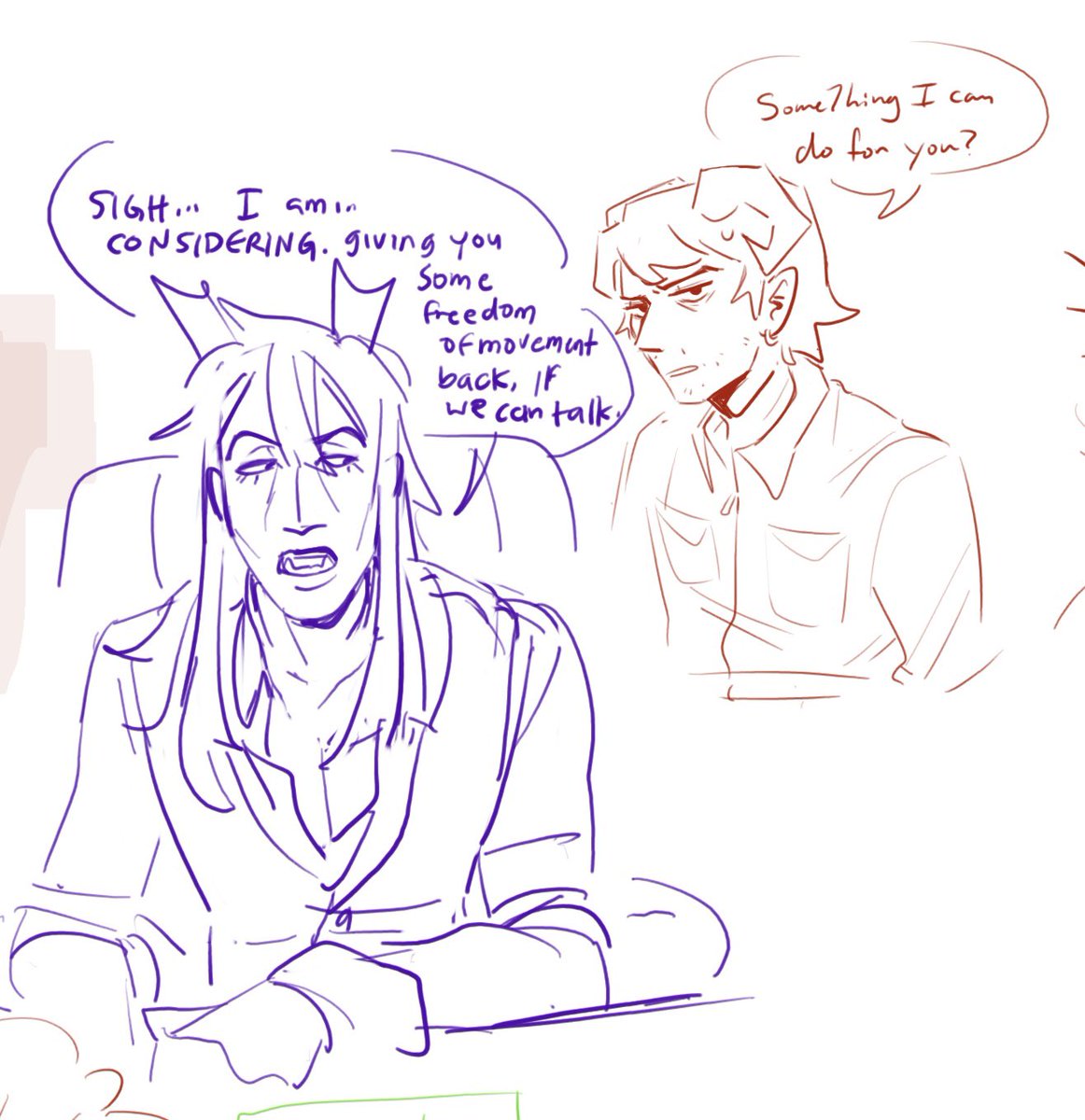 Pholey and Mallum have a little talk after the Lemon Incident. when ...