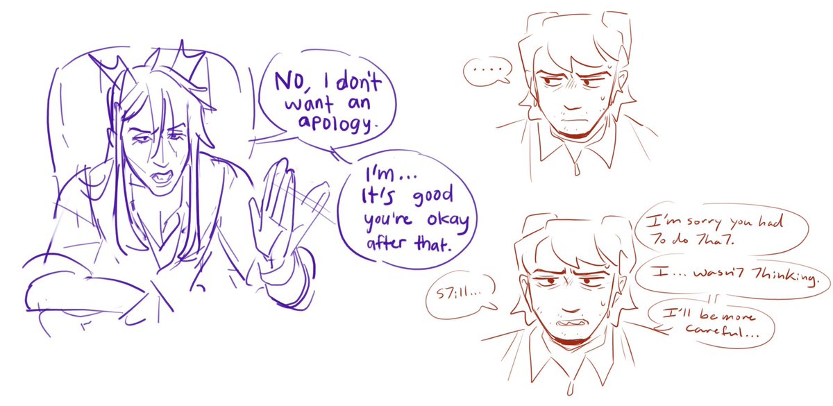 Pholey and Mallum have a little talk after the Lemon Incident. when ...