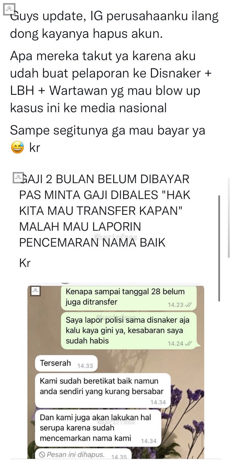 Baca Rules di Bio ‼ on Twitter: "Update part 3, akhirnya aku ditransfer cuma 500k Dia bilang ...
