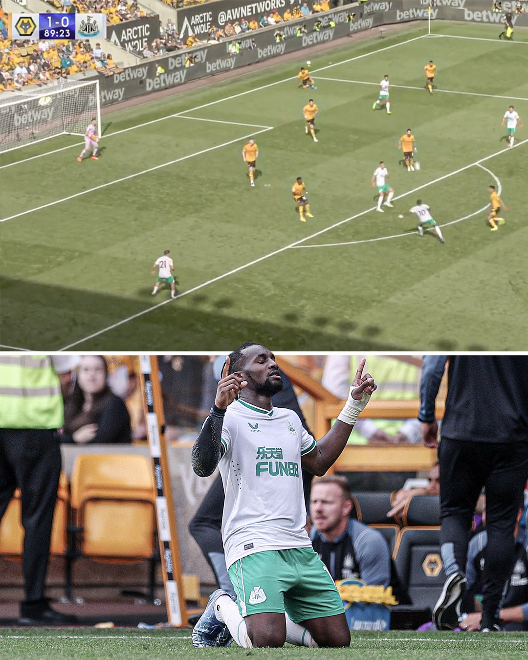 ESPN UK on Twitter: "Allan Saint-Maximin just plucked a volley out of the air 🔥 https://t.co ...