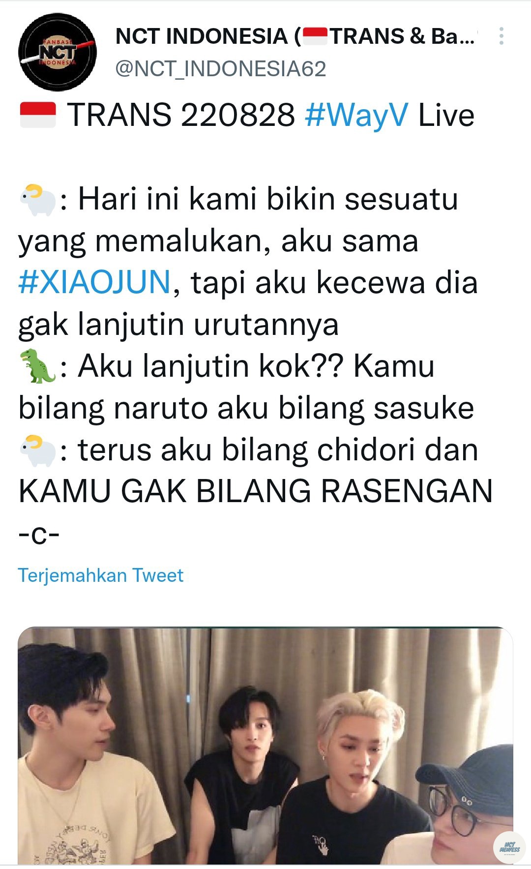 NCT MENFESS | /delvote on on Twitter: "YA ALLAH CAPEK NGAKAKIN MEREKA ...