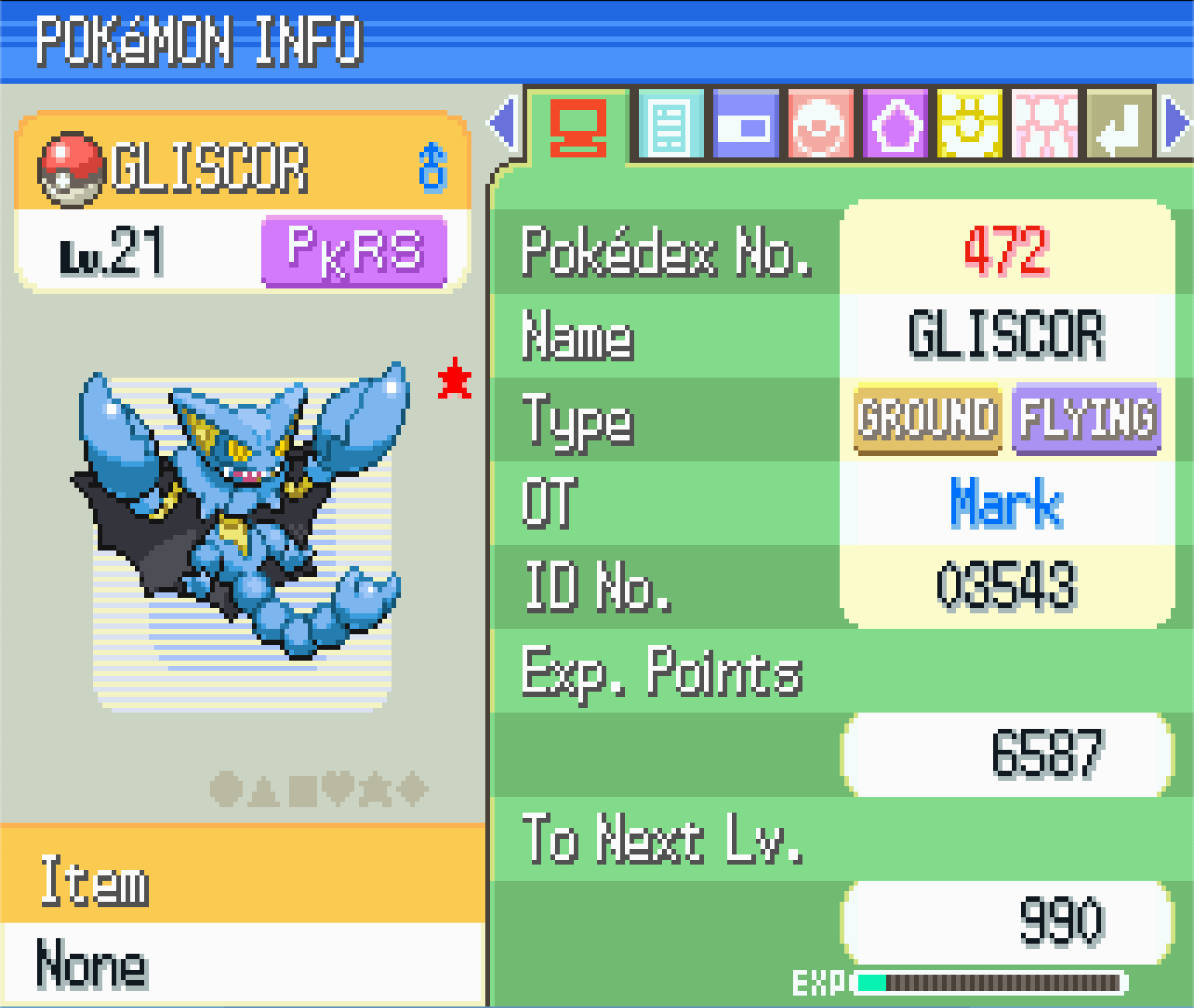 Pokemon Gliscor Shiny Shiny Gligar Evolves Into Shiny Gliscor: Pokemon