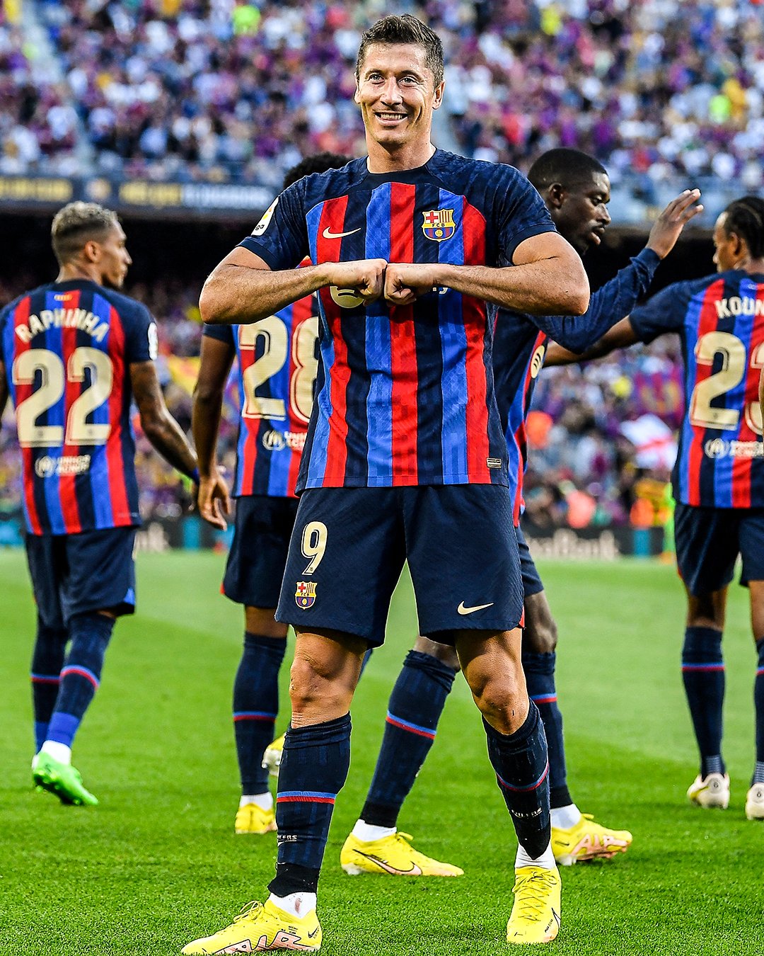 Robert Lewandowski Goal Celebration Robert Lewandowski's Goal