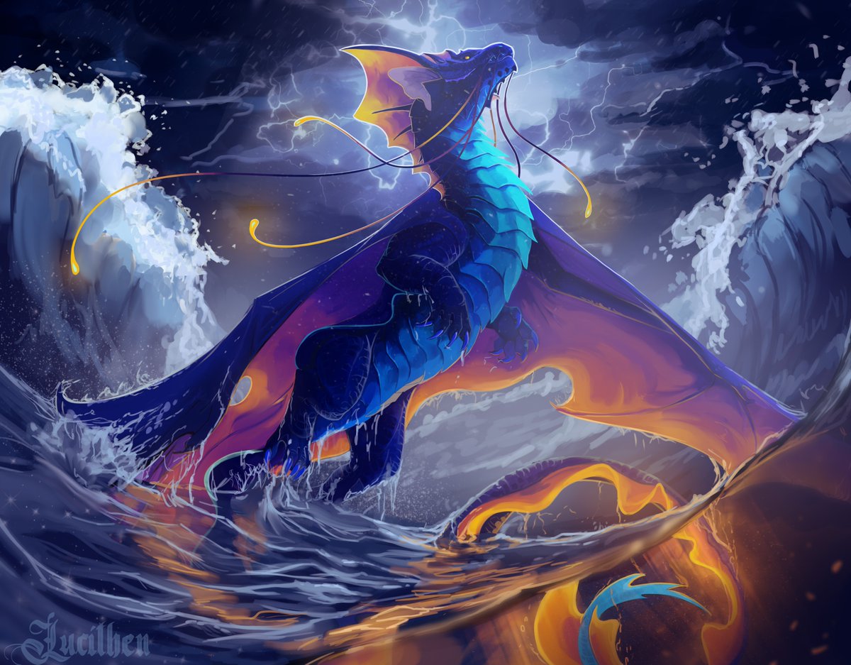 Sea Dragon Art